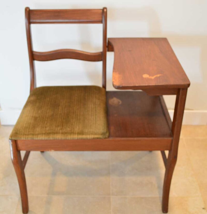 The Ultimate DIY Telephone Chair Makeover: From Vintage Gossip Bench to ...