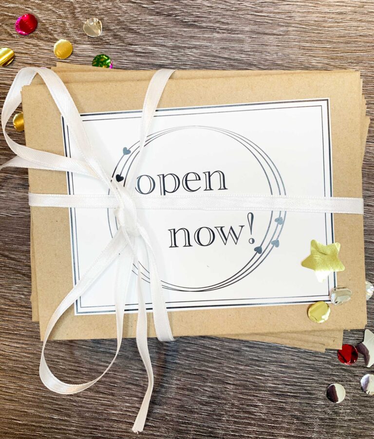 15 Open When Letters For College Students - Double Arrow Designs