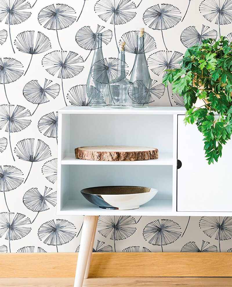9 Peel And Stick Wallpaper Ideas - Double Arrow Designs