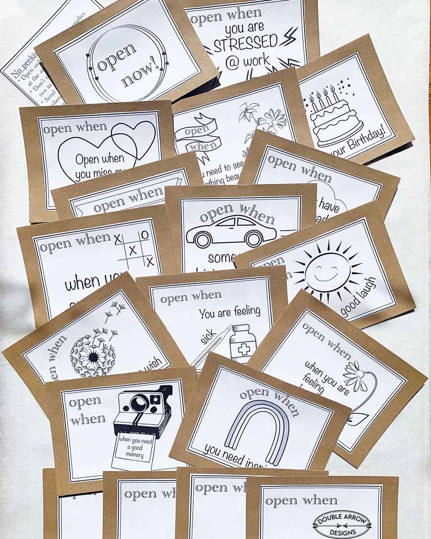 Open When Letters For your Best Friend