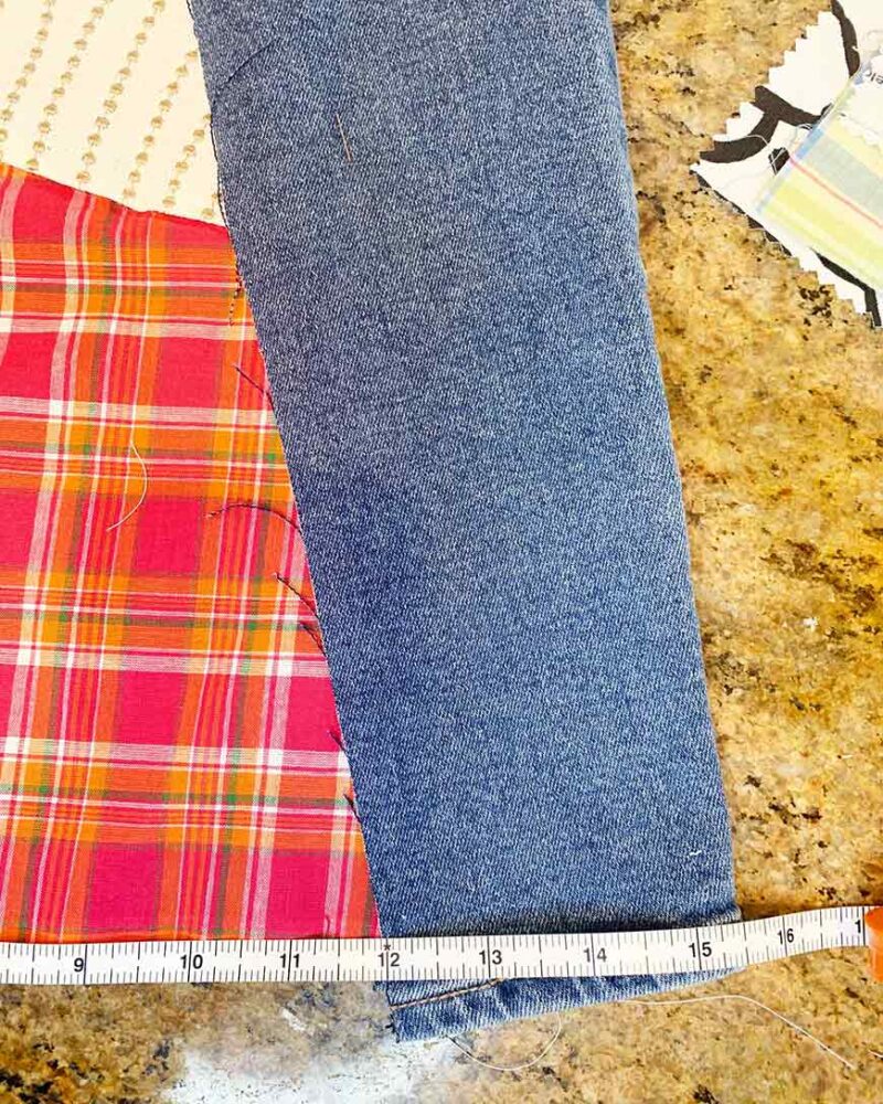 Patchwork Jeans DIY- Free People Hack for way less!